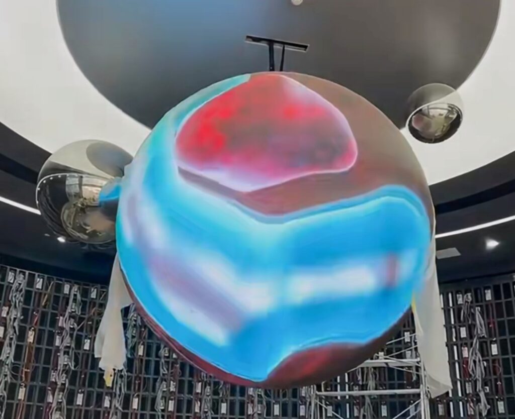 Customized Spherical P4 LED Creative Ball Screen Shaped Sphere LED ...